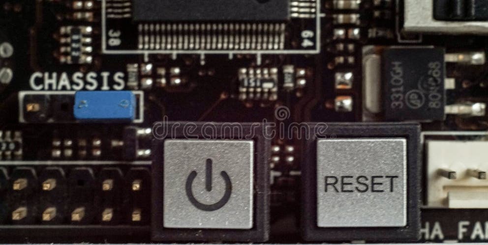 Power & reset stock image. Image of power, buttons - 101931957