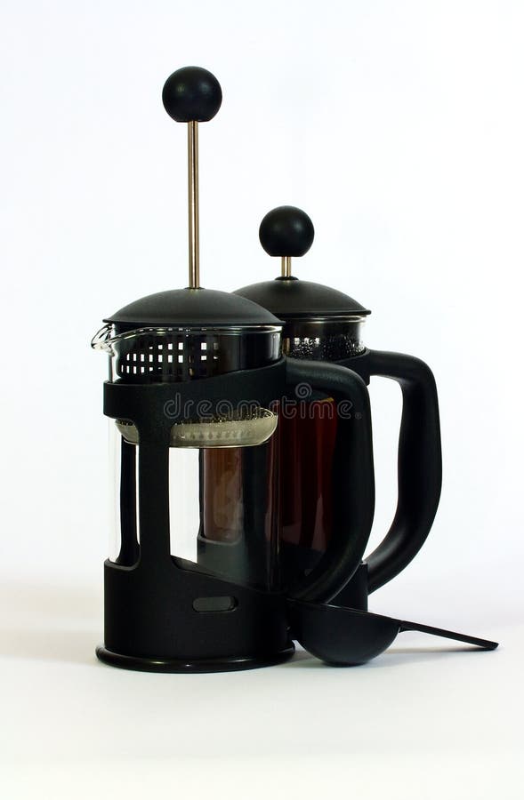 Cafetieres stock photo. Image of caffeine, beverage, cafetiere - 24423004