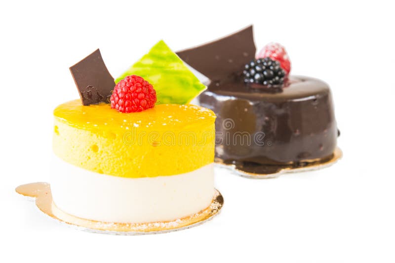 Two cakes stock photo. Image of sweet, decoration, selection - 34576640