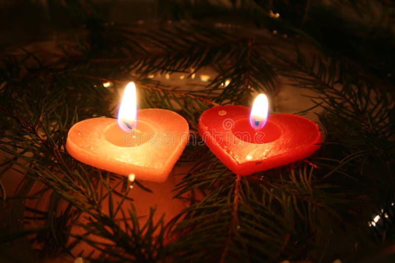 Two Candles 04 stock photo. Image of light, family, candle - 443890
