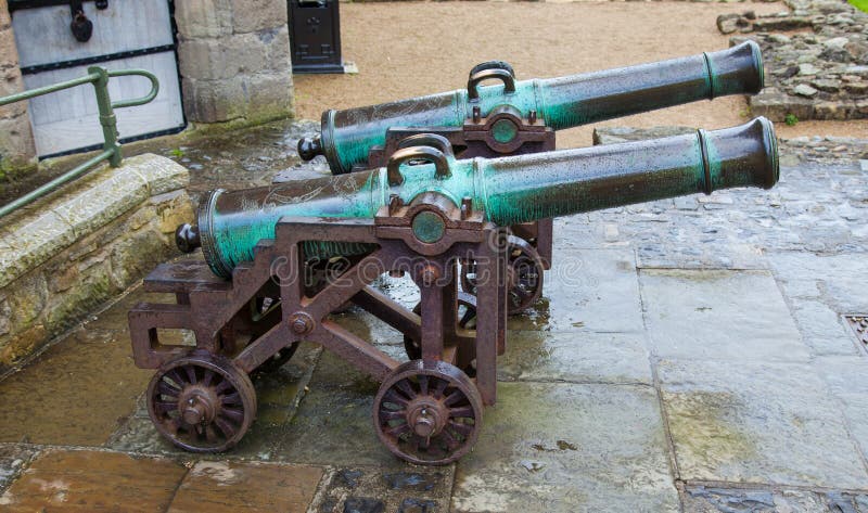 Two cannon stock photo. Image of cannon, mounted, canon - 26604586