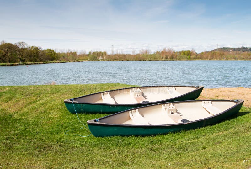 Two canoes stock image. Image of tourism, scenery, nature - 39719435