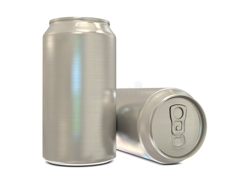 Metal Drinks Can stock illustration. Illustration of background - 8217349