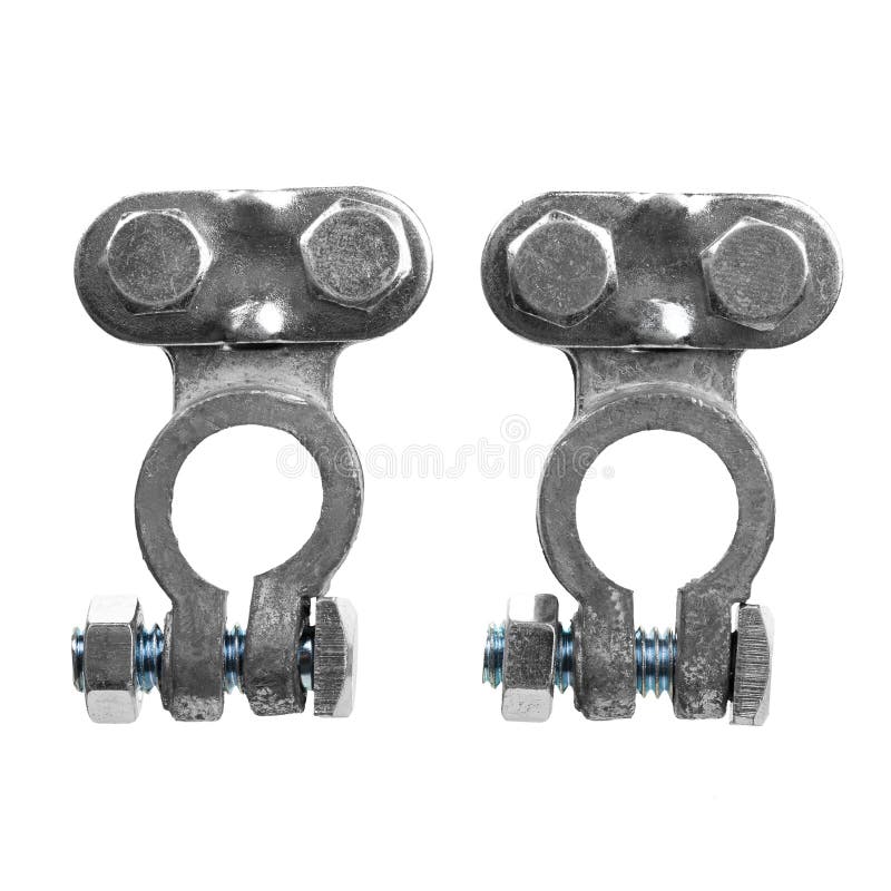 Battery terminals stock photo. Image of terminals, phone - 66300636