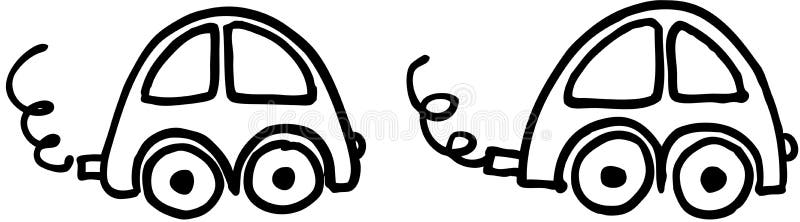 Two cars stock vector. Illustration of automobile, lights - 9780690