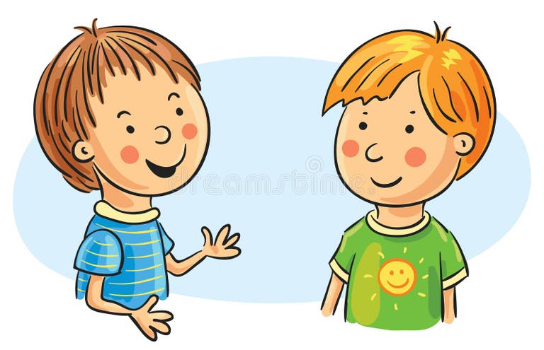 Two People Talking Cartoon Stock Illustrations – 4,031 Two People ...