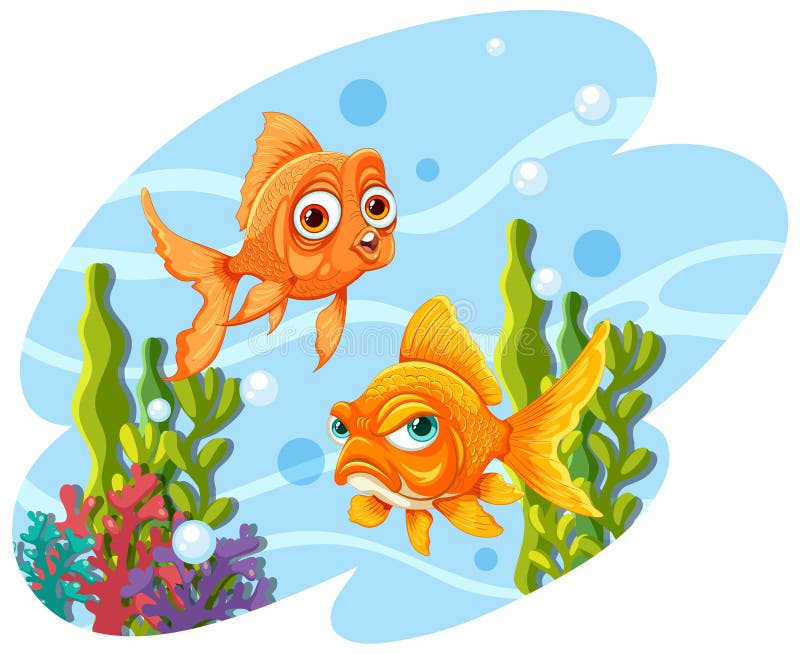 Two Cartoon Fish Stock Illustrations – 3,617 Two Cartoon Fish Stock ...