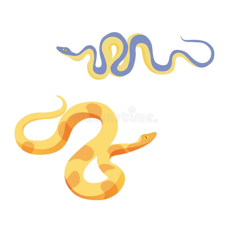 Two Cartoon Snakes Stock Illustrations – 104 Two Cartoon Snakes Stock ...