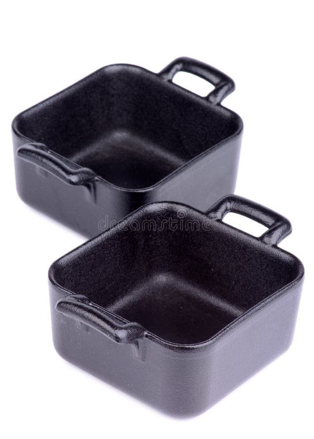 Two Cast-iron Stew Pots stock image. Image of kitchen - 36776601