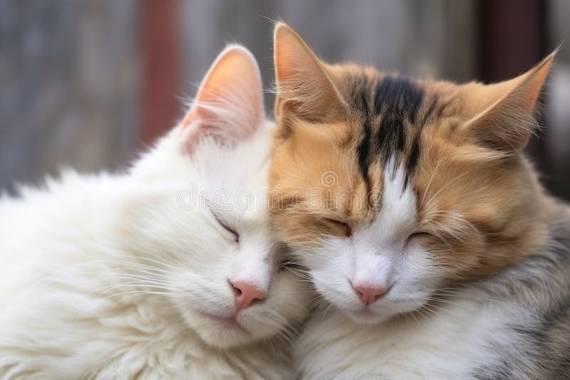 Cats Grooming Each Other Stock Photos - Free & Royalty-Free Stock ...
