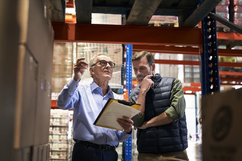 Working in warehouse stock photo. Image of occupation - 250003934