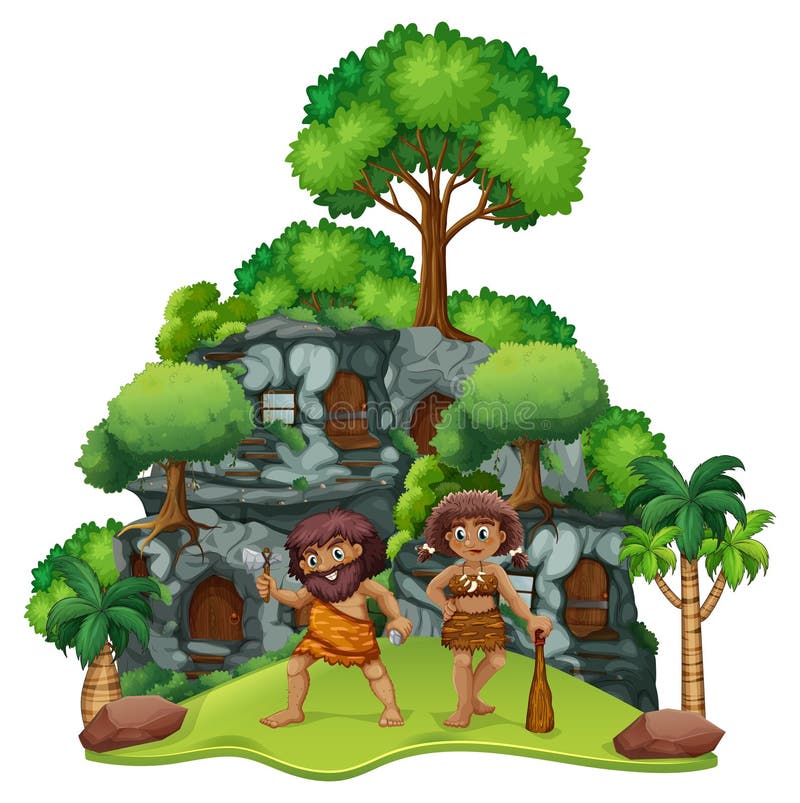 Caveman House Stock Illustrations – 305 Caveman House Stock ...