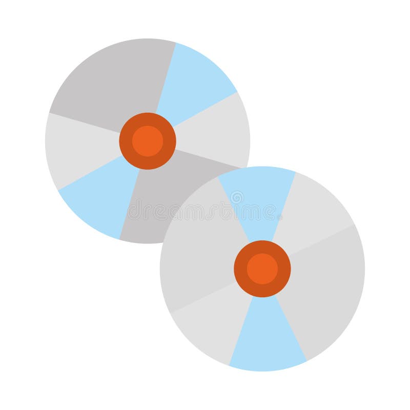 Two cds icon image stock vector. Illustration of modern - 83961300