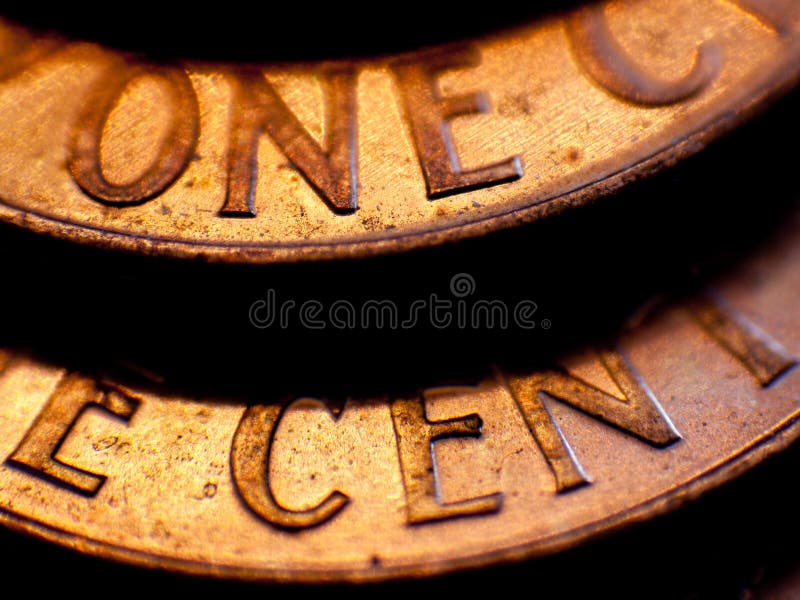 Two Cents stock image. Image of change, copper, cents - 26392557