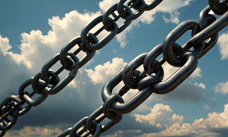 Two Chains are Shown in the Image, One of Which is Longer Than the ...