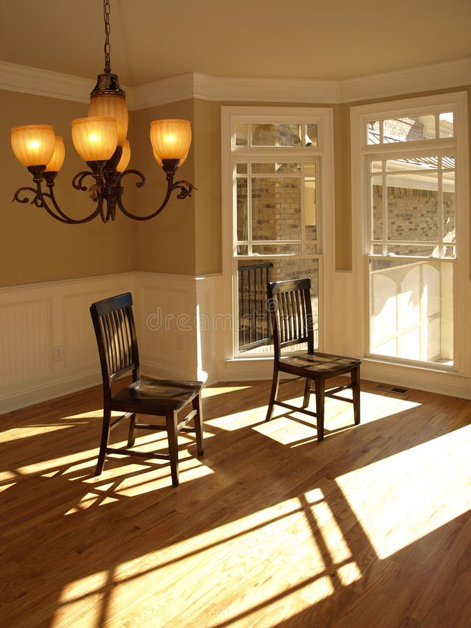 Two chairs in Bay Window stock image. Image of sitting - 4135369