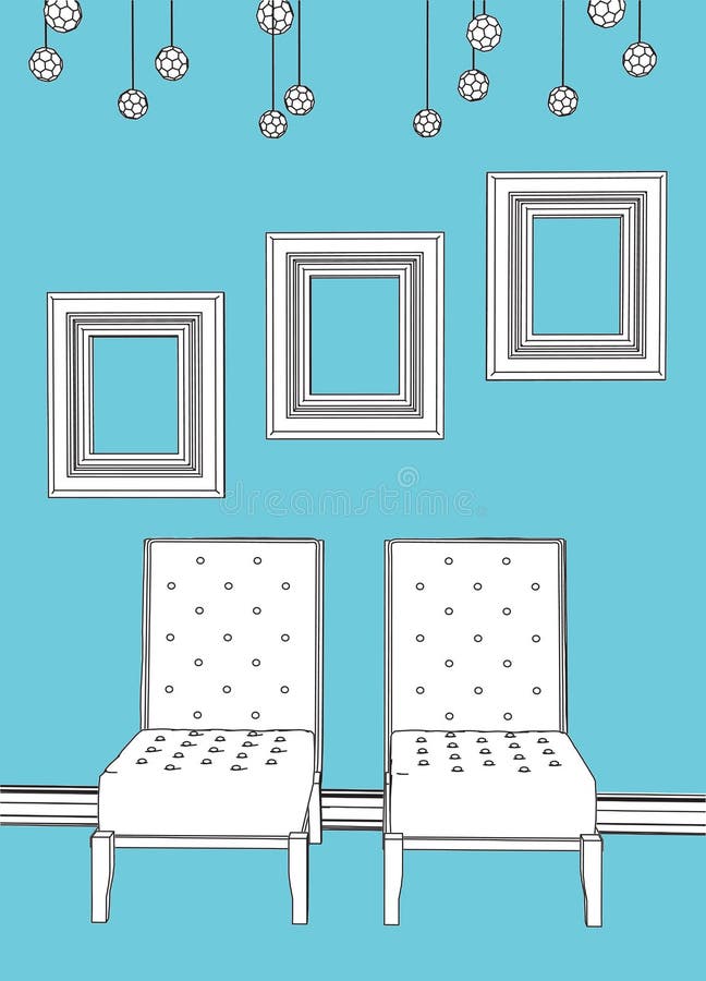 Two Empty Chairs Stock Illustrations – 7,097 Two Empty Chairs Stock ...