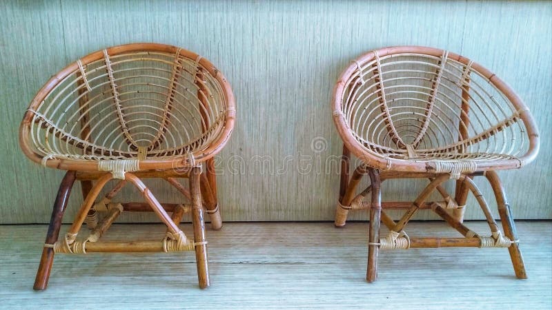 Chairs Made of Philippine Native Materials Stock Photo - Image of ...