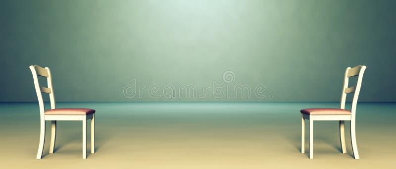 Two Chairs Facing Each Other Stock Illustrations – 44 Two Chairs Facing ...
