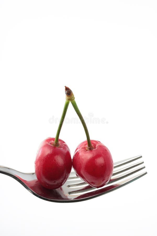 Two Cherries Picture. Image: 5219320