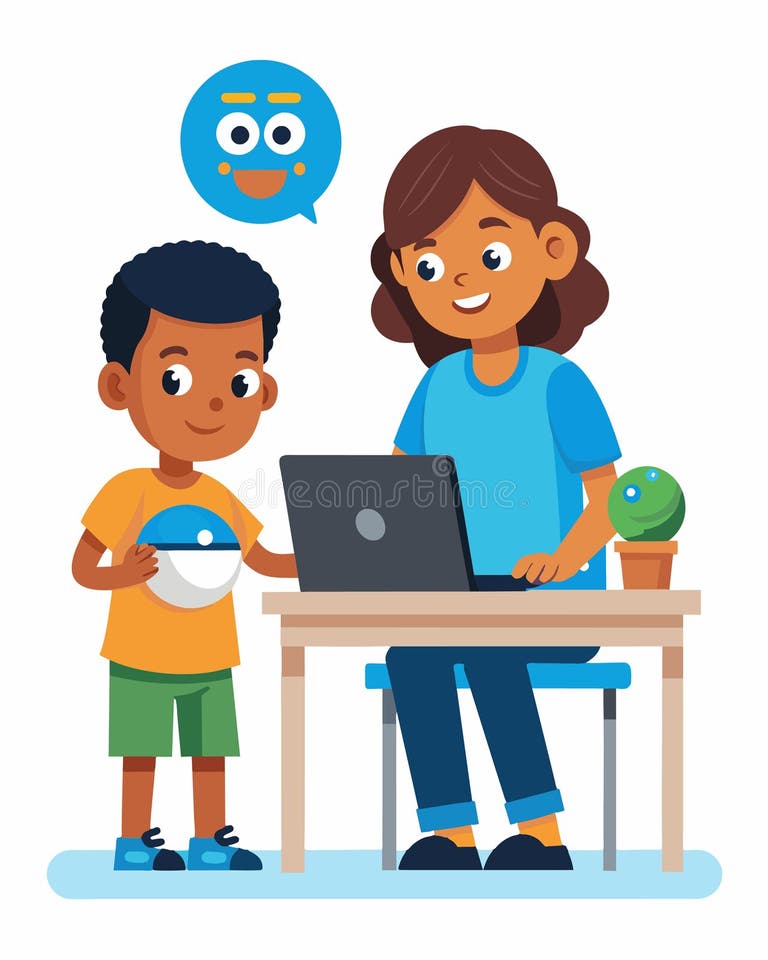 Two Children Sitting Desk Stock Illustrations – 118 Two Children ... Two Children Sitting Desk Stock Illustrations – 118 Two Children ...
