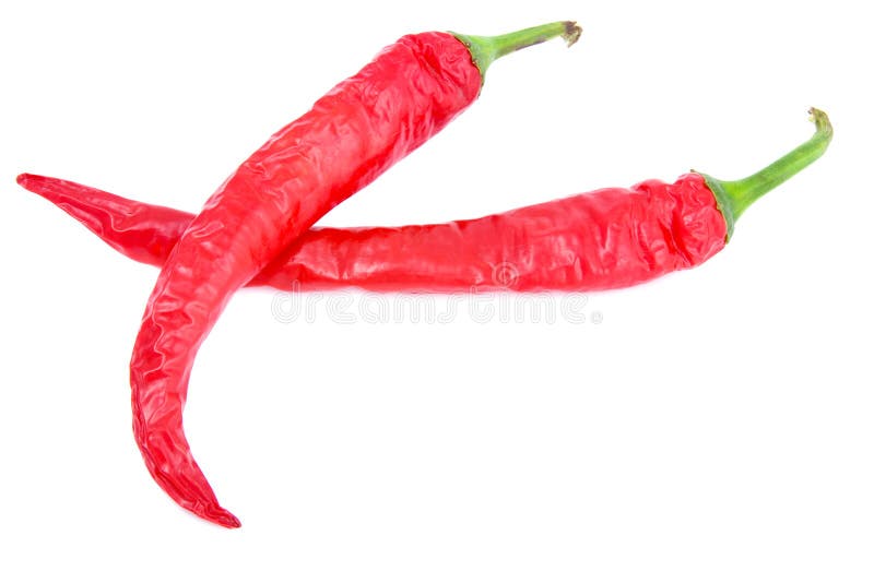 Hot Red Chili or Chilli Pepper and Parsley Leaves Still Life Stock ...