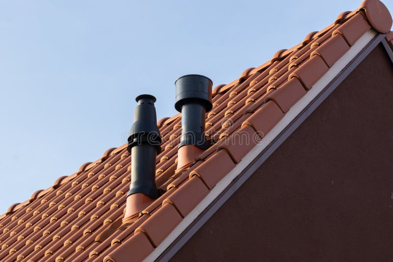 Two Chimneys at Amsterdam the Netherlands 22-9-2022 Editorial ...