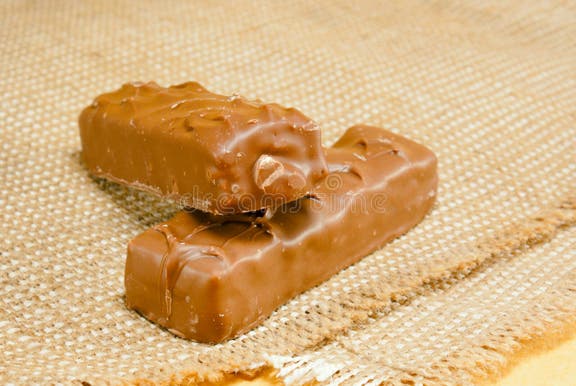 Two chocolate bars stock photo. Image of chocolate, chunks - 23674806