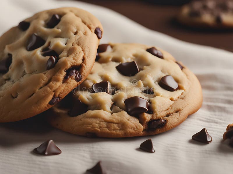 Chocolate-chip Cookies. Delicious Traditional Chocolate Chip Cookies ...