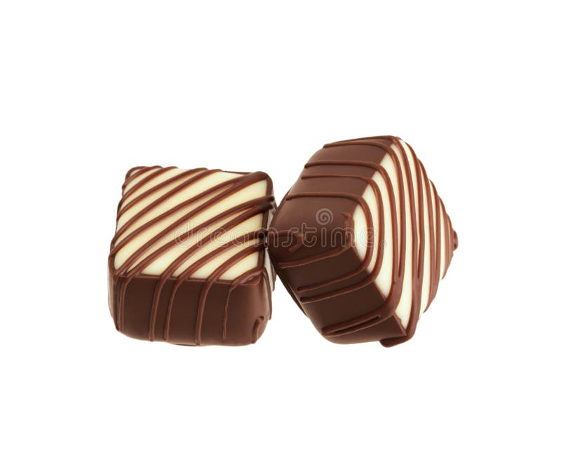 Two chocolate sweets stock image. Image of delicious - 30127619