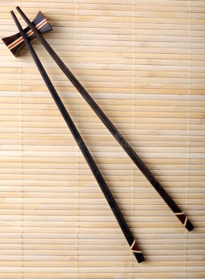 Two chopsticks stock image. Image of custom, restaurant - 15394649