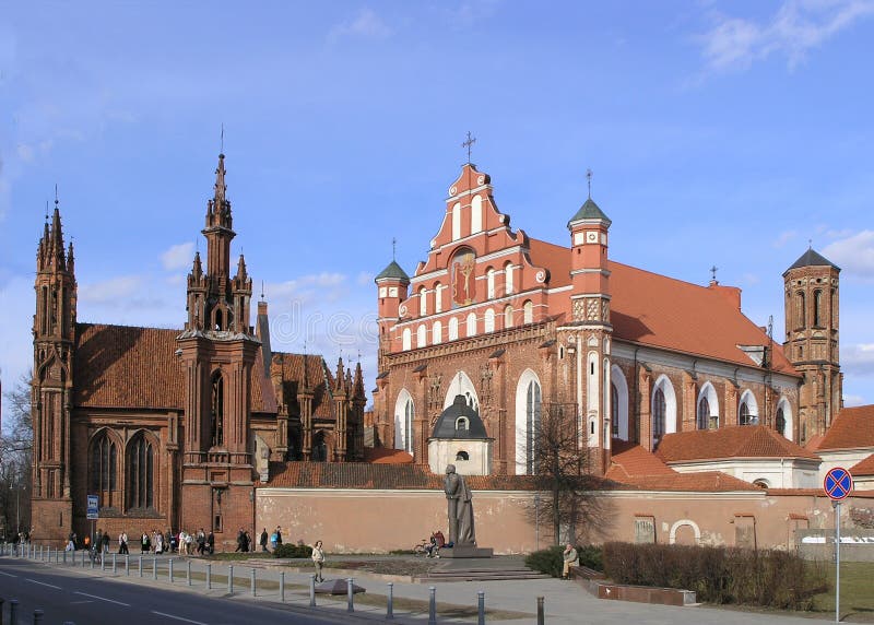 Two Churches stock image. Image of famous, europe, architecture - 1397929