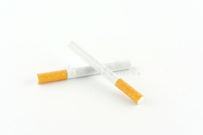 Two cigarettes stock photo. Image of cigarette, cigar - 37572054