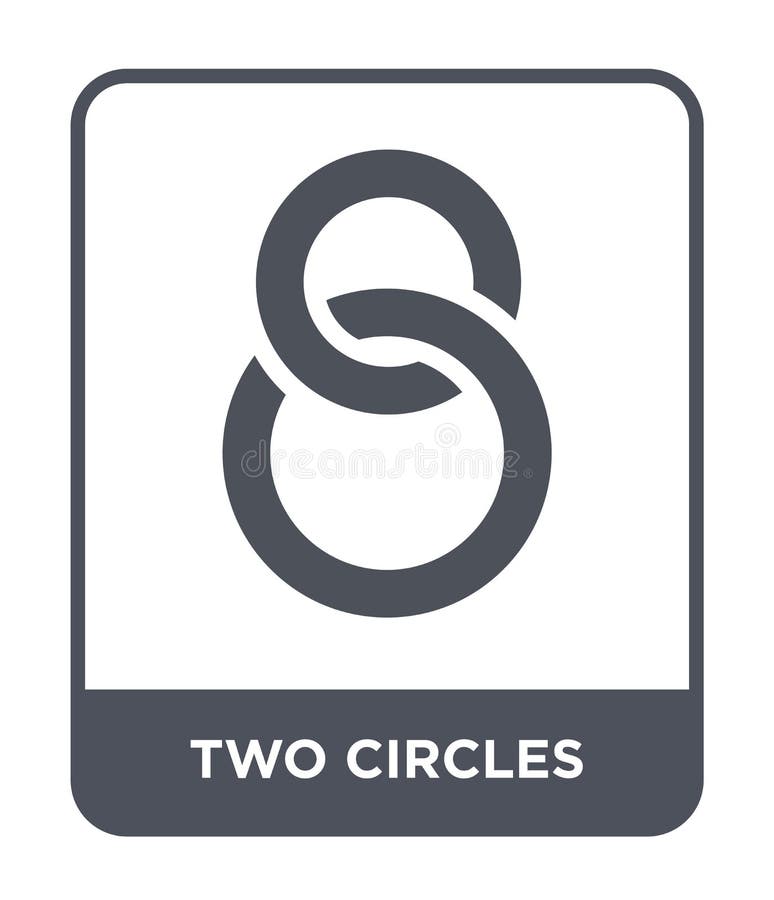 Two Circles Logo Stock Illustrations – 597 Two Circles Logo Stock ...