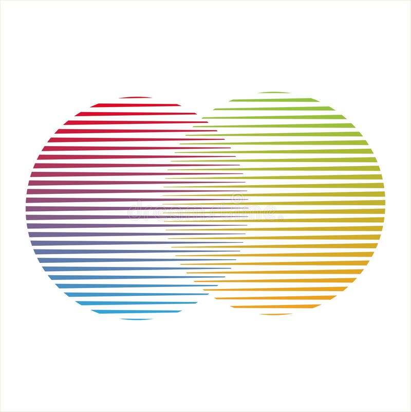 Two Circles Logo Stock Illustrations – 607 Two Circles Logo Stock ...