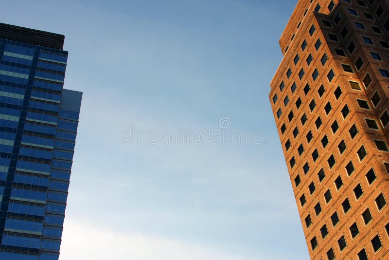 Two City Buildings Picture. Image: 7040295