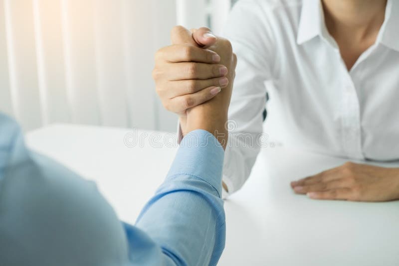 Two Clasped Hands of Businessmen Stock Photo - Image of cufflinks ...