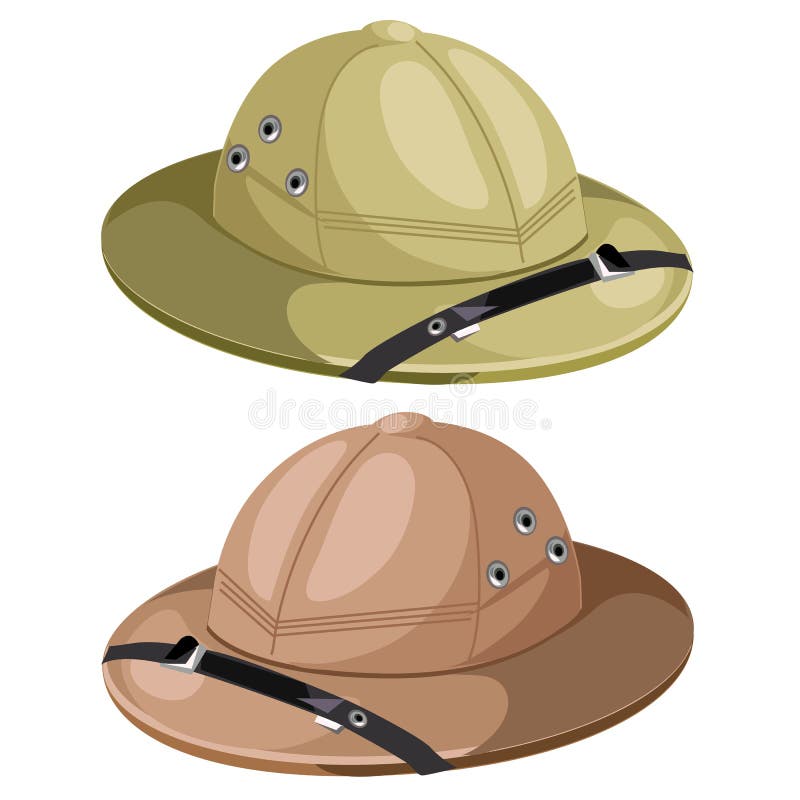 Two Classic Mens Hunting Hat. Vector Image Stock Vector - Illustration ...