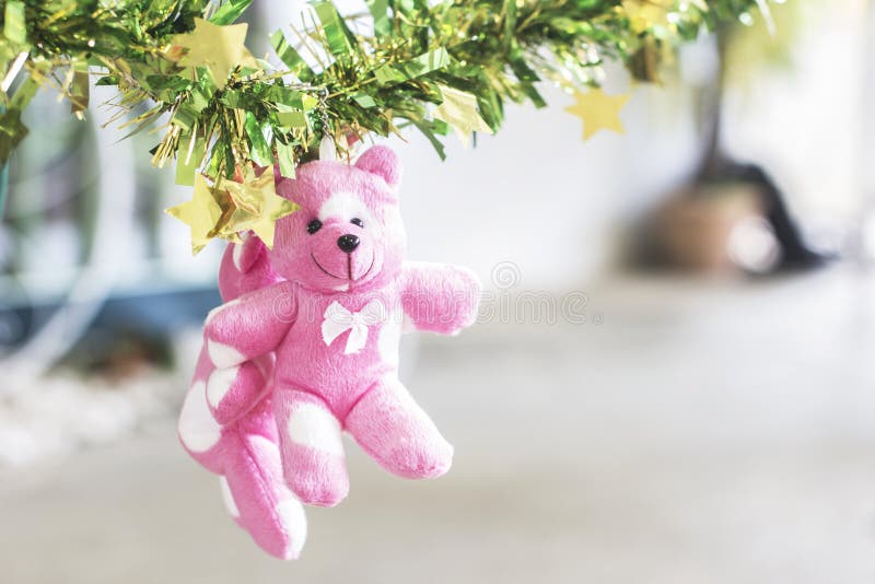 Two Classic Small Pink Teddy Bear. Stock Photo - Image of bears ...