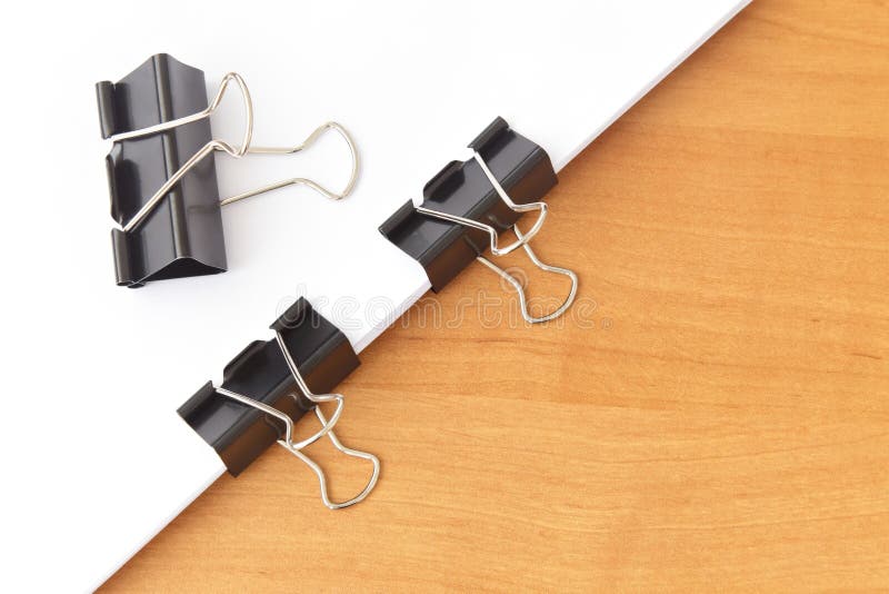 Clips for papers stock photo. Image of clips, metal - 146860666