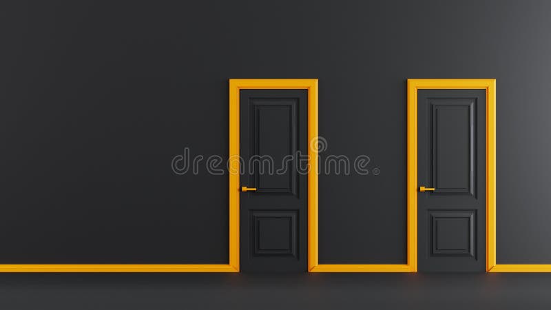 Two Doors 3d Stock Illustrations – 564 Two Doors 3d Stock Illustrations ...