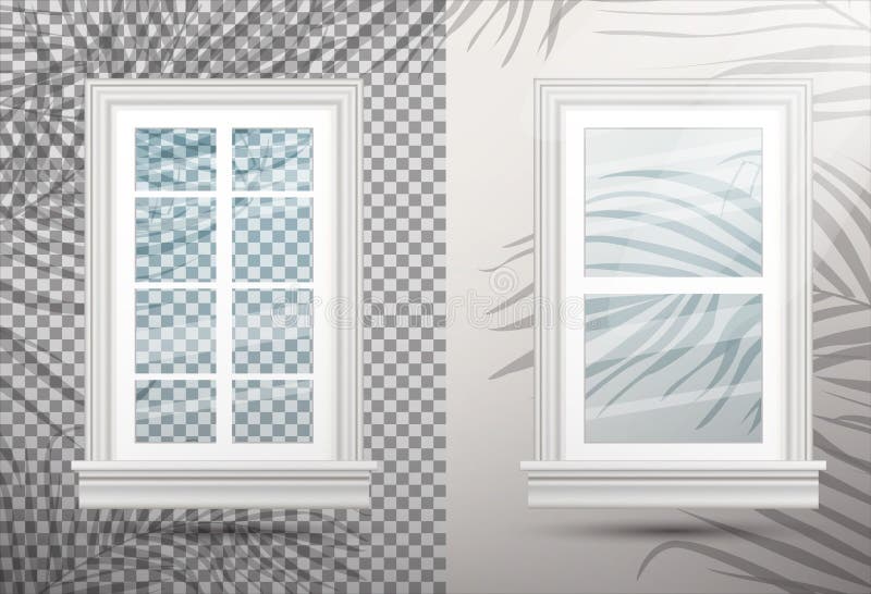 Window Glass Reflection Overlay Stock Illustrations – 822 Window Glass ...