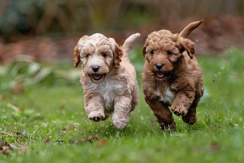 Cockerpoo Pups Stock Illustrations – 2 Cockerpoo Pups Stock ...