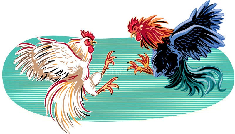 Chicken Fight Stock Illustrations – 1,481 Chicken Fight Stock ...