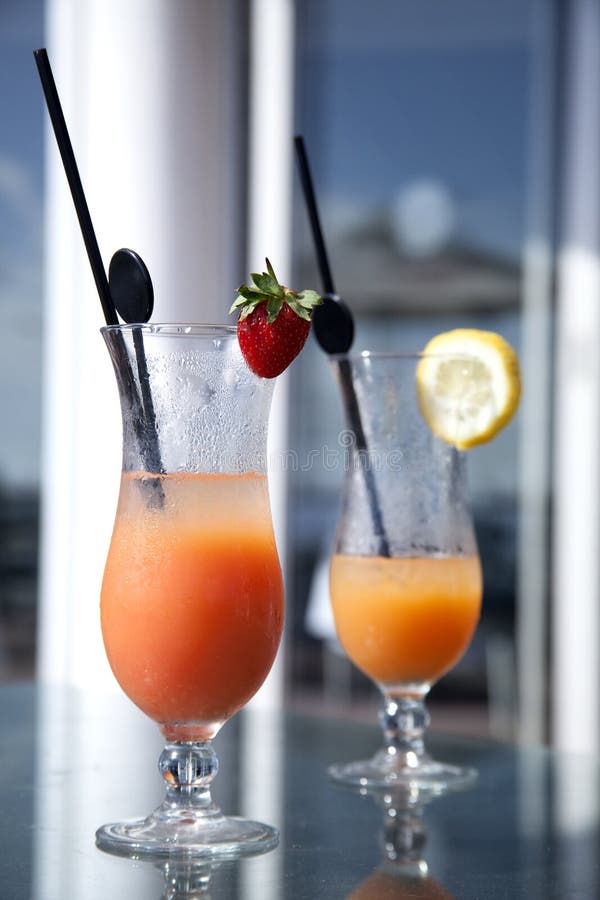 Two cocktails stock photo. Image of ethnic, bartender - 28350268