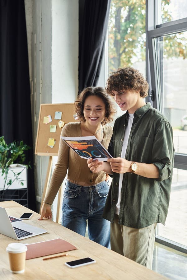 Team Members Collaborate on a Creative Stock Photo - Image of ...
