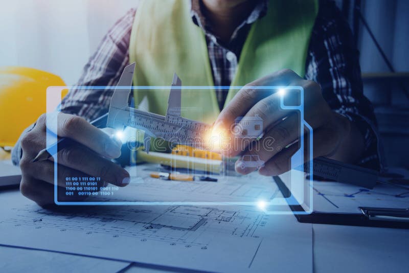 Two Colleagues Discussing Data Working and Tablet, Laptop with on on ...