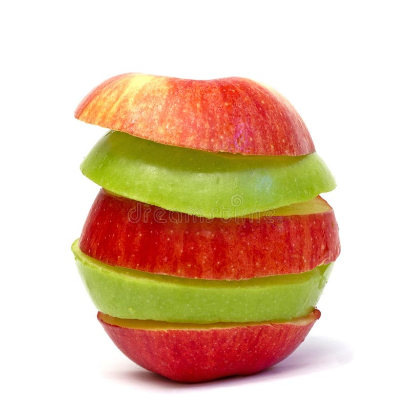Two color apple stock photo. Image of delicious, natural - 28242504
