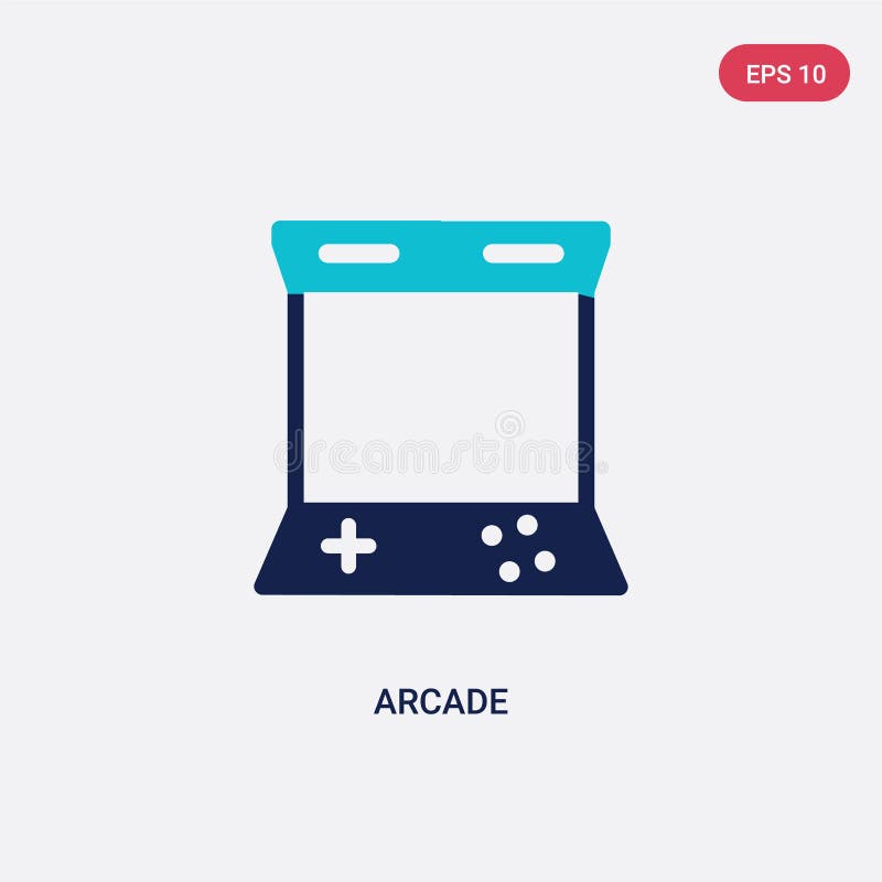 Arcade Arcade Vector Icon Which Can Easily Modify or Edit Stock Vector ...