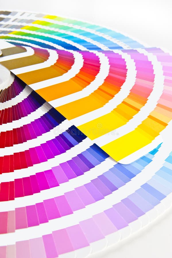 RAL Sample Colors Catalogue Stock Image - Image of coloured, palette ...